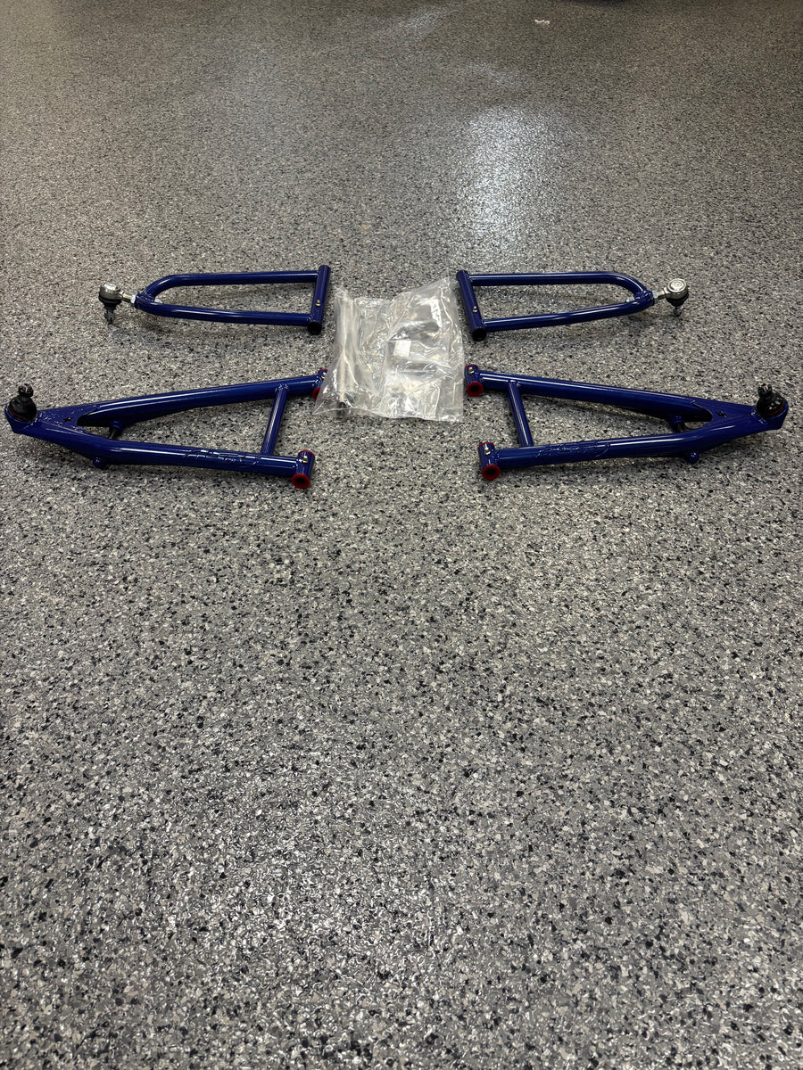 BNR Custom Full Suspension SETUP YFZ450r with LoneStar DC-Pro XC A-Arm ...